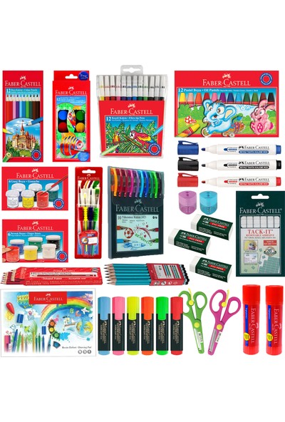 Faber-Castell Okul Ögrenci Kirtasiye Boya Seti OFISINN-037 Faber-Castell Okul Ögrenci Kirtasiye Boya Seti OFISINN-037