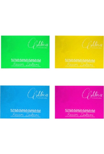Gıpta 20572 Mıca Resim Defteri 32 Yaprak 25 x 35 cm 4'lü Gıpta 20572 Mıca Resim Defteri 32 Yaprak 25 x 35 cm 4'lü