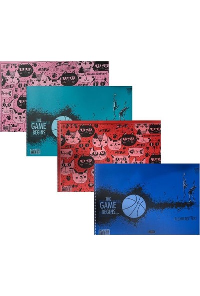 Umut New Style Spiralli PP Kapak Resim Defteri 25 Yaprak 35 x 50 cm Umut New Style Spiralli PP Kapak Resim Defteri 25 Yaprak 35 x 50 cm