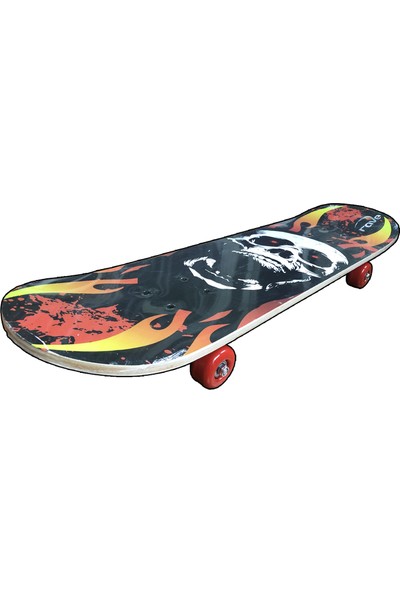 Pasifik 78 cm - Büyük Boy - Renkli Silikonlu Kurukafa Figürlü Tekerlekli Kaykay Pasifik 78 cm - Büyük Boy - Renkli Silikonlu Kurukafa Figürlü Tekerlekli Kaykay