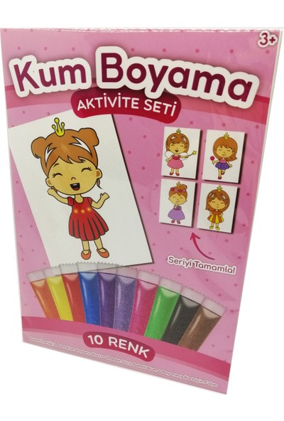 Kumbo Kum Boyama Mila Prenses Kum Boyama Aktivite Seti Kumbo Kum Boyama Mila Prenses Kum Boyama Aktivite Seti