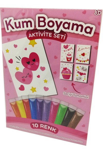 Kumbo Kum Boyama Sevimli Kapler Kum Boyama Aktivite Seti Kumbo Kum Boyama Sevimli Kapler Kum Boyama Aktivite Seti