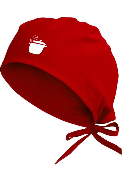 Tasarım Trend Aşçı - Chef Temalı Tasarım Restoran - Cafe Bonesi Kırmızı Tasarım Trend Aşçı - Chef Temalı Tasarım Restoran - Cafe Bonesi Kırmızı