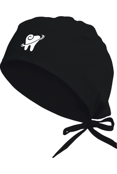 Tasarım Trend Diş Temalı Özel Tasarım Cerrahi Bone Siyah