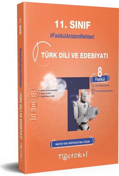 Testokul Yayınları 11.sınıf Türk Dili ve Edebiyat Fasikül Anlatım Rehberi