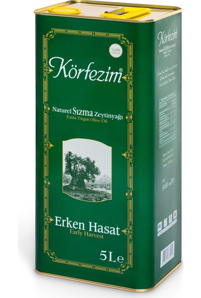 Erken Hasat 5 Lt Teneke Erken Hasat 5 Lt Teneke