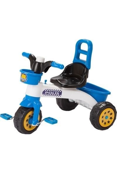 Güçlü Toys Polıce Trıcycle 3 Tekerli Polis Bisikleti 3600