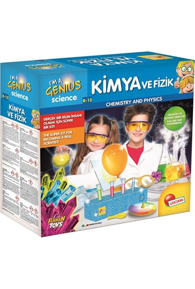 Lisciani Eğitici Kimya ve Fizik Bilim Seti Lisciani Eğitici Kimya ve Fizik Bilim Seti