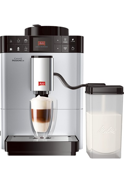 Melıtta Fully Automatıc Machıne Caffeo Passıone Ot Silver Melıtta Fully Automatıc Machıne Caffeo Passıone Ot Silver