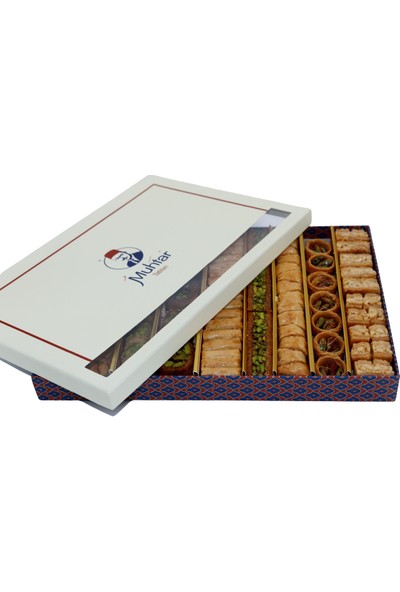 Muhtar Tatlıları Şam Karışık Tatlı Kare Büyük 800 gr Muhtar Tatlıları Şam Karışık Tatlı Kare Büyük 800 gr