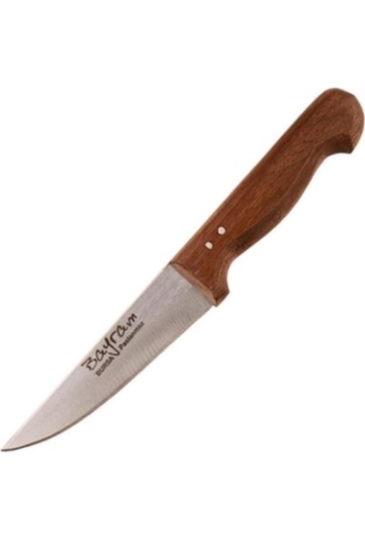 Bayram Ahşap Saplı Kasap Bıçağı No 3 31 cm Bayram Ahşap Saplı Kasap Bıçağı No 3 31 cm