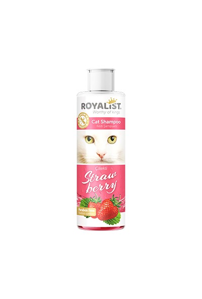Royalist Strawberry Çilekli Kedi Şampuanı 250 ml Royalist Strawberry Çilekli Kedi Şampuanı 250 ml