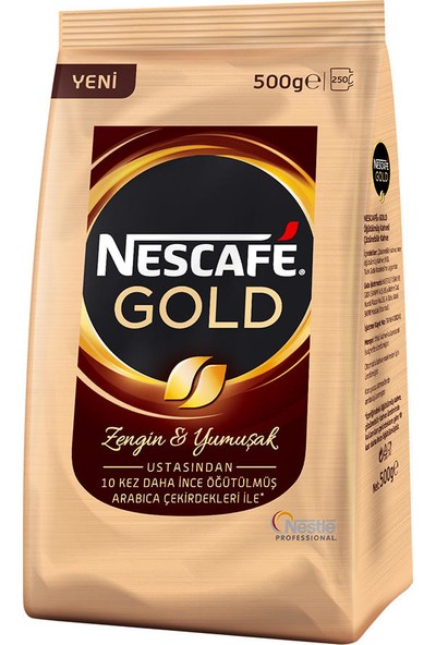 Nescafe Gold Ekonomik Paket 500 gr Nescafe Gold Ekonomik Paket 500 gr