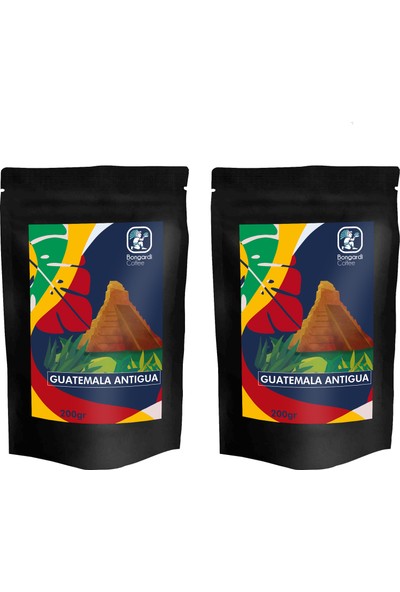 Bongardi Coffee Guatemala Yöresel Filtre Kahve 2 x 200 gr Öğütülmüş