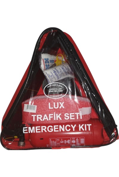 Borup Tüv Türk Uyumlu Lüks Trafik Seti ve Ilk Yardım Seti Borup Tüv Türk Uyumlu Lüks Trafik Seti ve Ilk Yardım Seti