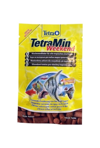 Tetramin Weekend 2 gr - Tatil Yemi Tetramin Weekend 2 gr - Tatil Yemi