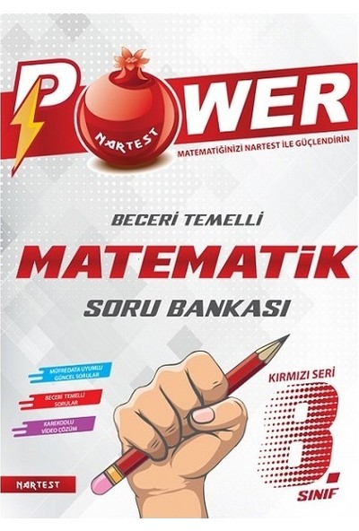 Nartest Yayınevi 8. Sınıf Power Matematik Soru Bankası