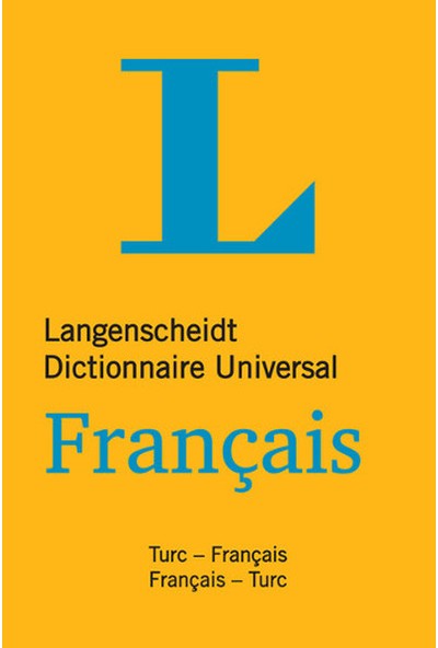 Langenscheidt Fransızca -Türkçe Sözlük - H. J. Kornrumpf