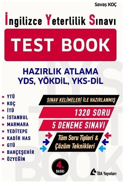 İngilizce Yeterlilik Sınavı - Test Book İngilizce Yeterlilik Sınavı - Test Book