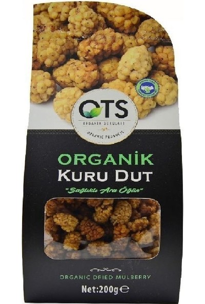 Ots Organik Organik Kuru Dut 200 Gr