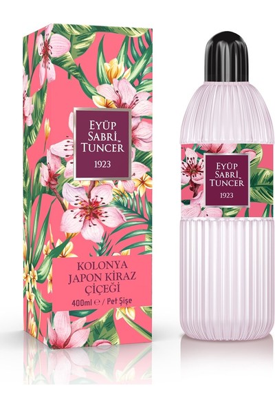 Eyüp Sabri Tuncer Japon Kiraz Çiçeği Kolonyası 400 Ml Silindir Pet Şişe Eyüp Sabri Tuncer Japon Kiraz Çiçeği Kolonyası 400 Ml Silindir Pet Şişe
