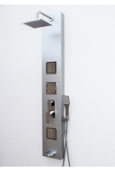 SAM NİL GRİ-SİLVER DUŞ PANELİ