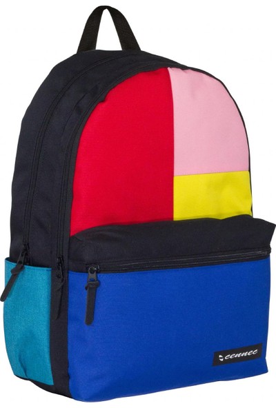 Cennec Genç Renkli Okul ve Günlük Sırt Çantası