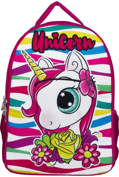 Cennec Sevimli Unicorn Kız Çocuk İlkokul Sırt Çantası