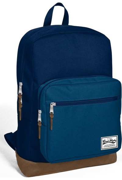 Coral High Okul ve Günlük Sırt Çantası Çocuk, Genç, Yetişkin Lacivert