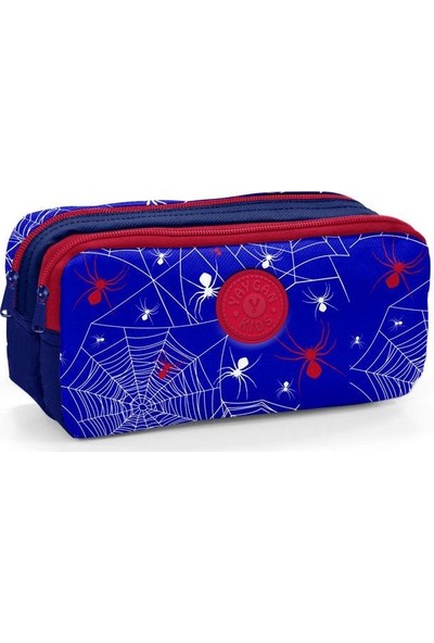 Yaygan Kids Örümcek Kırmızı Mavi Erkek Çocuk Kalem Çantası
