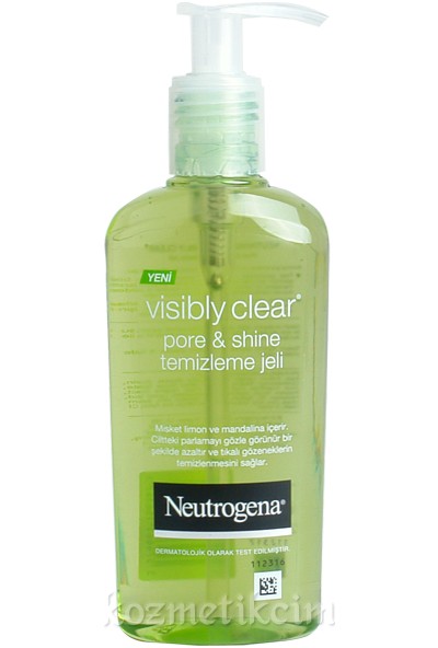 Neutrogena Parlama Karşıtı Yüz Temizleme Jeli 200 ml