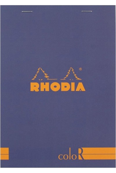 Rhodia RS16968 Basic A5 Boyçizgili Bloknot Saphire Kapak 90 gr 70 Rhodia RS16968 Basic A5 Boyçizgili Bloknot Saphire Kapak 90 gr 70