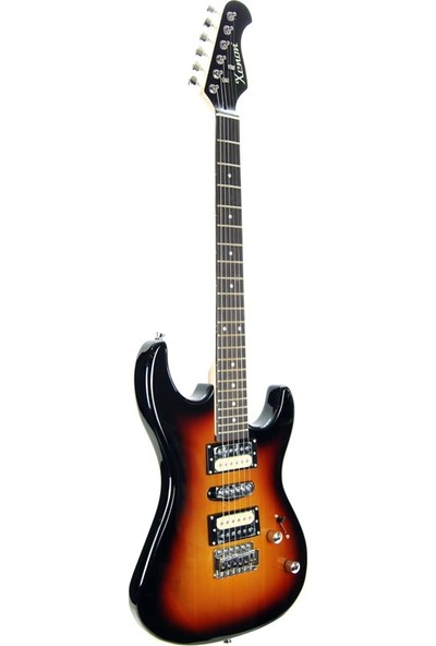 Xenon Elektro Gitar 1 Single 2 Humbucker XNE5SB - 3 Renk Sunburst