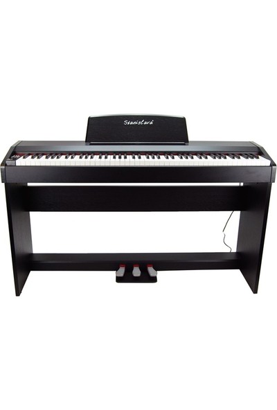 Digital Piano Standart 81 Tuş Hammer Action STDP304 - Siyah