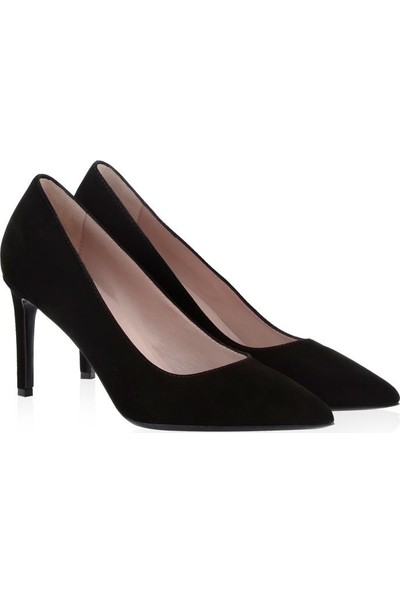 Nursace Deri Klasik Topuklu Ayakkabı Nursace Deri Klasik Topuklu Ayakkabı