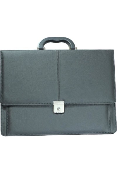 Busy Geek BK-413 Evrak Çantası Suni Deri Siyah