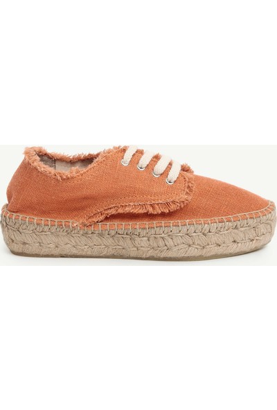 Yargıcı Bağcıklı Kumaş Espadril