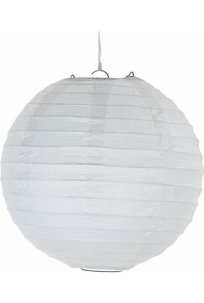 Tmall Home Design Beyaz Kağıt Fener Aydınlatma 35 cm 808927 Tmall Home Design Beyaz Kağıt Fener Aydınlatma 35 cm 808927