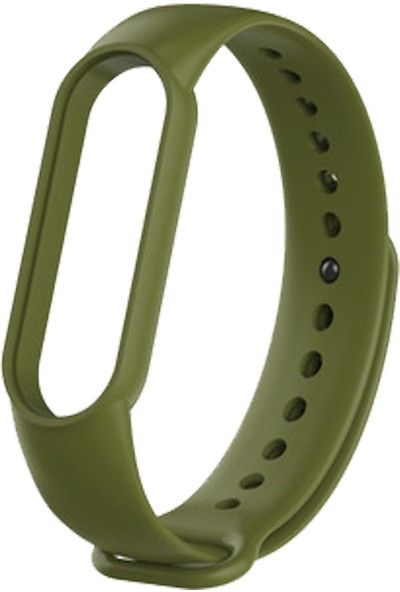 Kyver Xiaomi Mi Band 5 ve 6 Akıllı Bileklik Silikon Kordon Kayış Mint Kyver Xiaomi Mi Band 5 ve 6 Akıllı Bileklik Silikon Kordon Kayış Mint