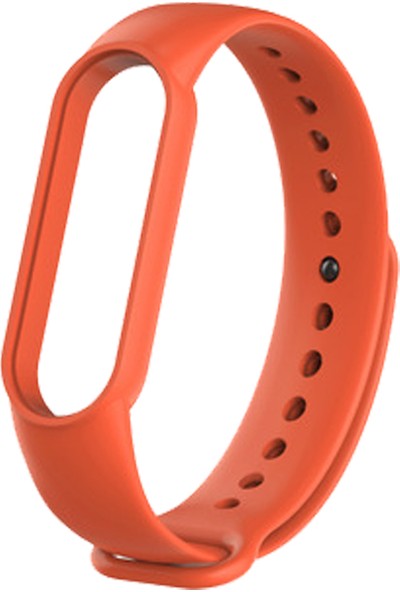 Kyver Xiaomi Mi Band 5 ve 6 Akıllı Bileklik Silikon Kordon Kayış Turuncu Kyver Xiaomi Mi Band 5 ve 6 Akıllı Bileklik Silikon Kordon Kayış Turuncu