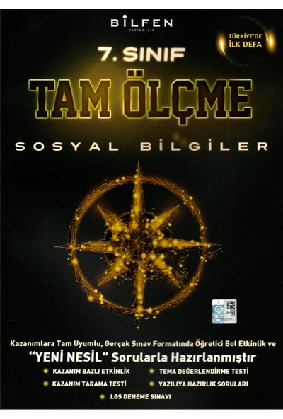 Bilfen Yayıncılık 7. Sınıf Sosyal Bilgiler Tam Ölçme Yeni