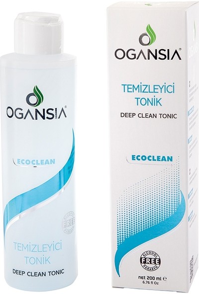 Ogansia Alkol ve Paraben Içermeyen Temizleyici Tonik 200 ml Ogansia Alkol ve Paraben Içermeyen Temizleyici Tonik 200 ml