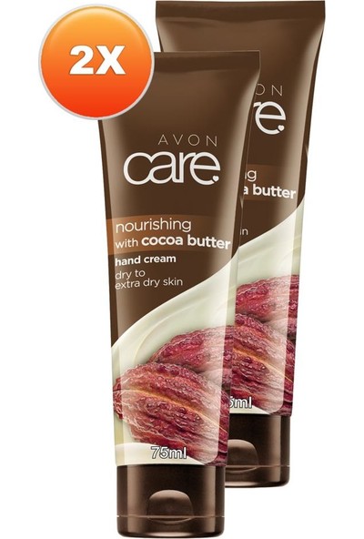 Avon Care Kakao Yağı Içeren El Kremi 75 ml 2'li Set Avon Care Kakao Yağı Içeren El Kremi 75 ml 2'li Set