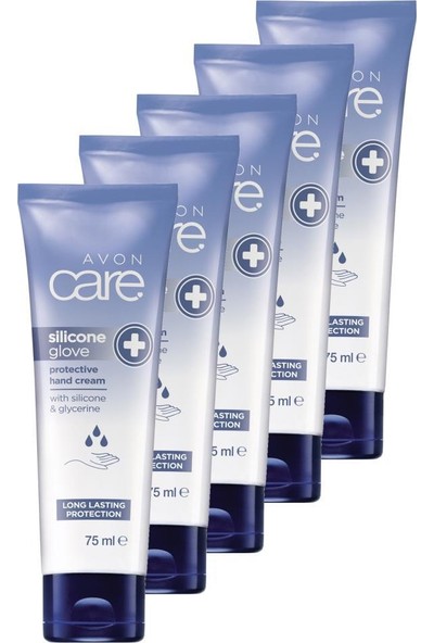 Avon Care Silikon ve Gliserin Özlü El Kremi 75 ml 5'li Set