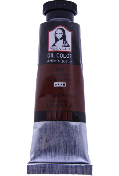 Mona Lisa 339 Yağlı Boya 37 ml Toprak Kırmızı