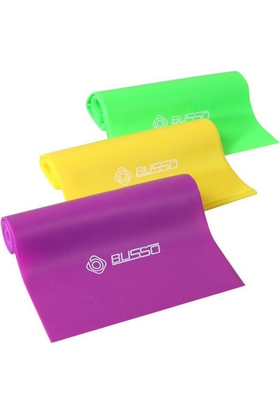 Busso Btp-90 Pilates Bandı Seti - 90 cm
