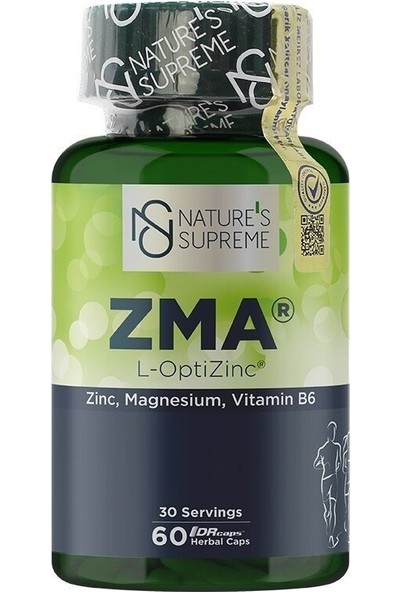 Nature's Supreme Nature’s Supreme Zma 60 Kapsül