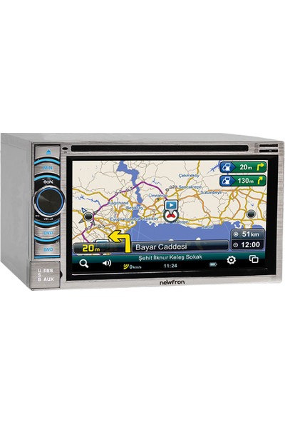 Newfron NF-N6201 DVD USB Navigasyon Double Teyp Newfron NF-N6201 DVD USB Navigasyon Double Teyp