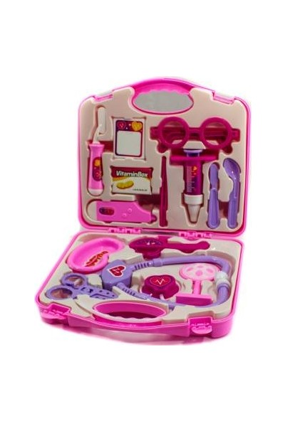 Mega Oyuncak Çantalı Doktor Seti Medical Play Set 01370 Mega Oyuncak Çantalı Doktor Seti Medical Play Set 01370