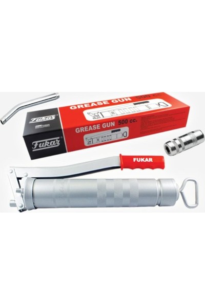 Fukar Gres Pompası 500 ml Kaval Boru Gres Pompa Ucu